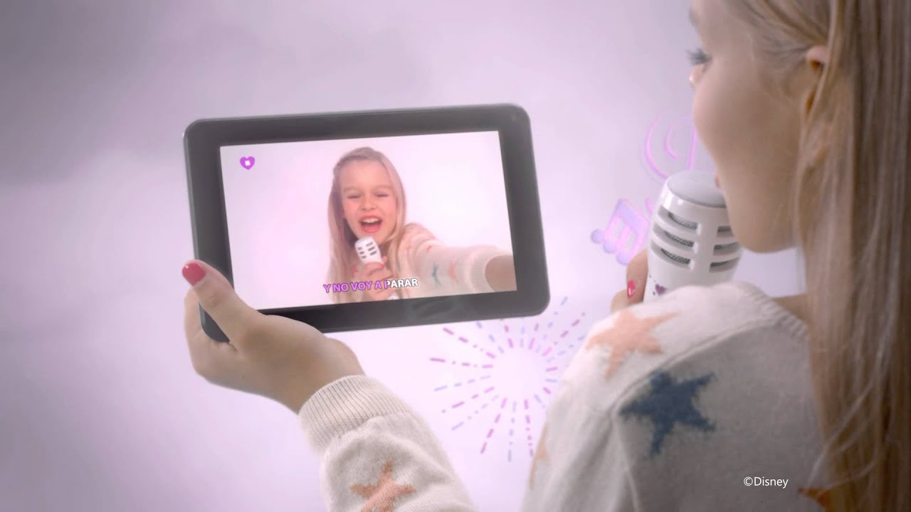 Descubre la nueva Tablet Ingo Devices + Micrófono Karaoke Violetta ...