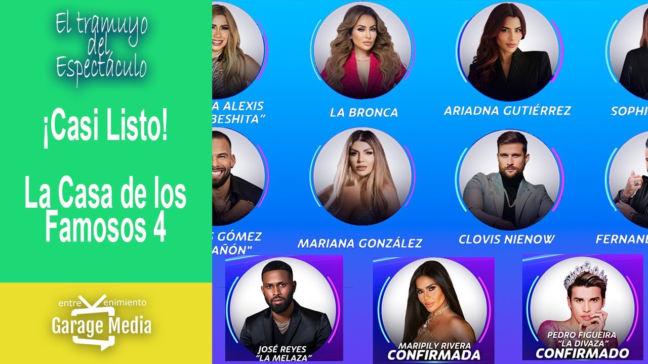 A pocas horas de iniciar La Casa de los Famosos 4 #lcdlf4 - YouTube
