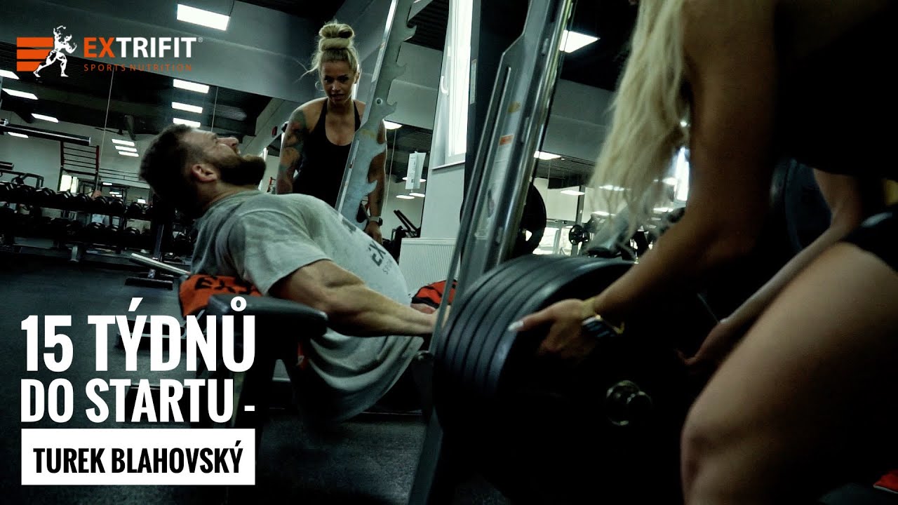 JAN TUREK IFBB PRO - 15 týdnů do startu / Hamstringy, Deadlifty - YouTube