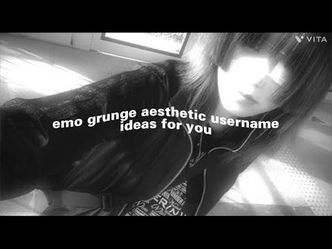 : emo grunge aesthetic username ideas for you 2023 - YouTube