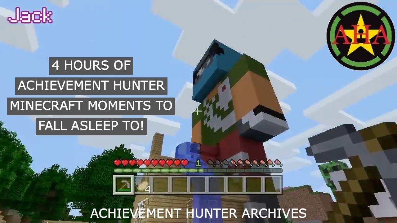 *NEW* 4 HOURS OF THE GREATEST ACHIEVEMENT HUNTER MINECRAFT MOMENTS TO ...