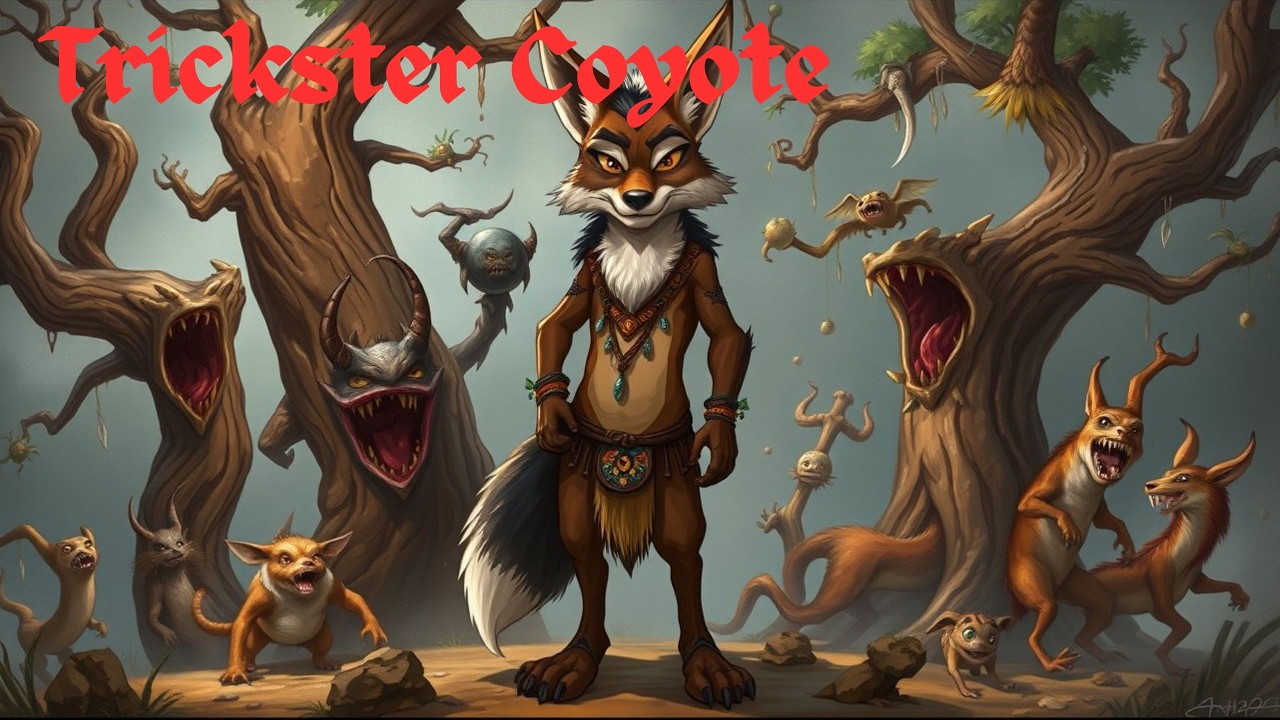The Trickster Coyote: Creator, Deceiver, and Hero of Myth - YouTube