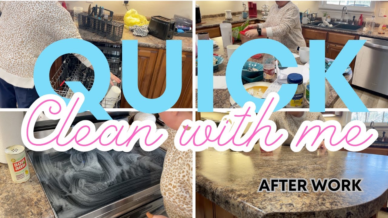 Cleaning Motivation | Quick Clean With Me After Work - YouTube