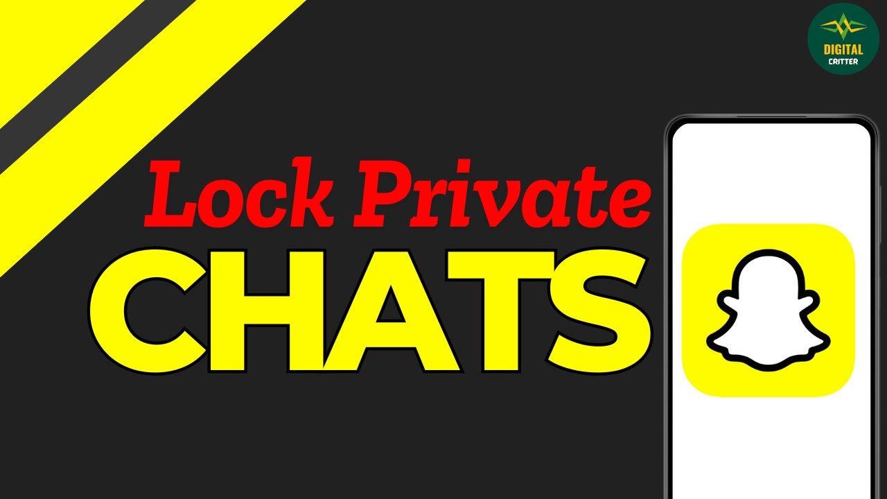 How To Lock Chats On Snapchat ? - YouTube