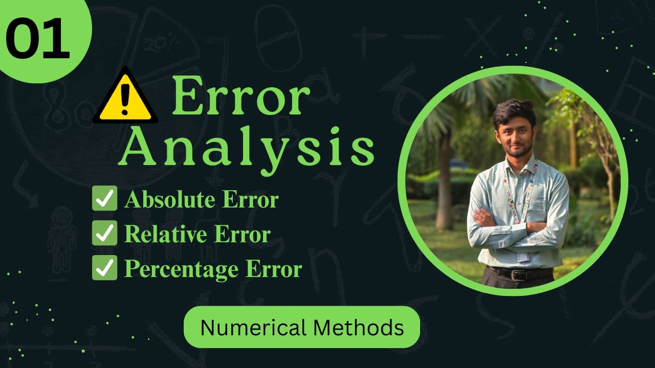 Error Analysis in Bangla | Chapter 1 | Numerical Methods - YouTube