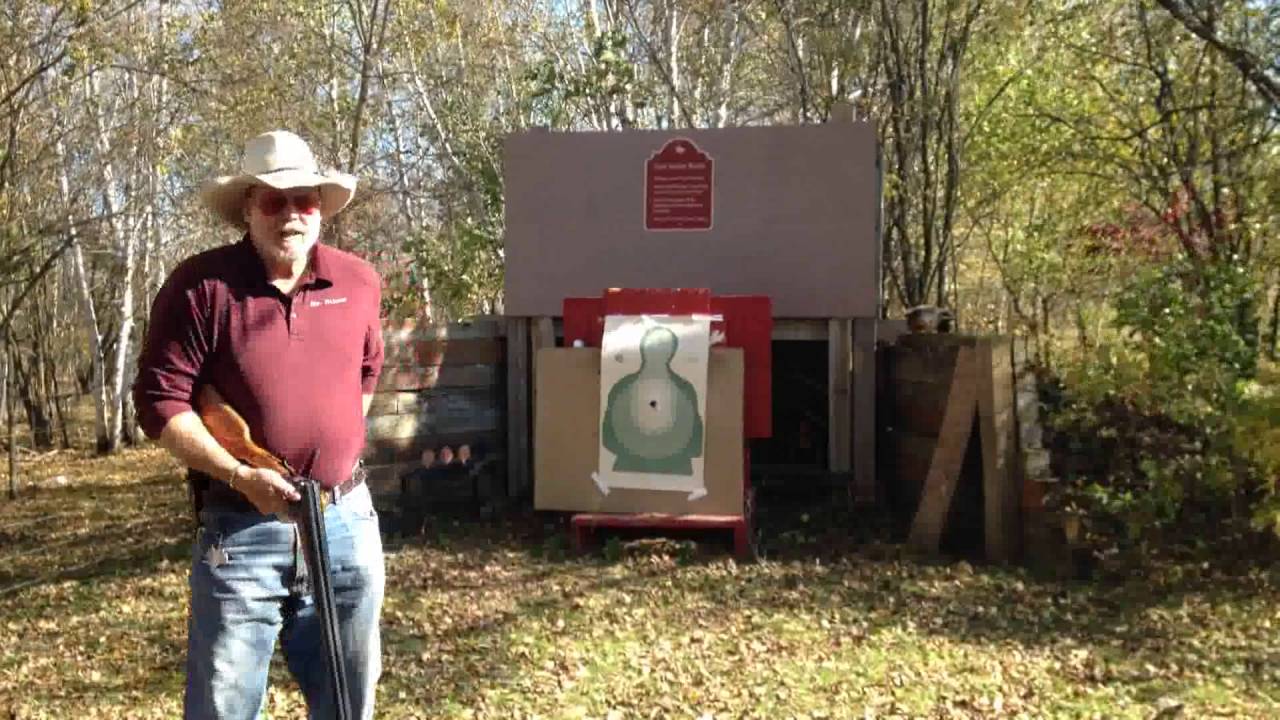 Baikal MP220 Double Barrel Coach Gun - YouTube