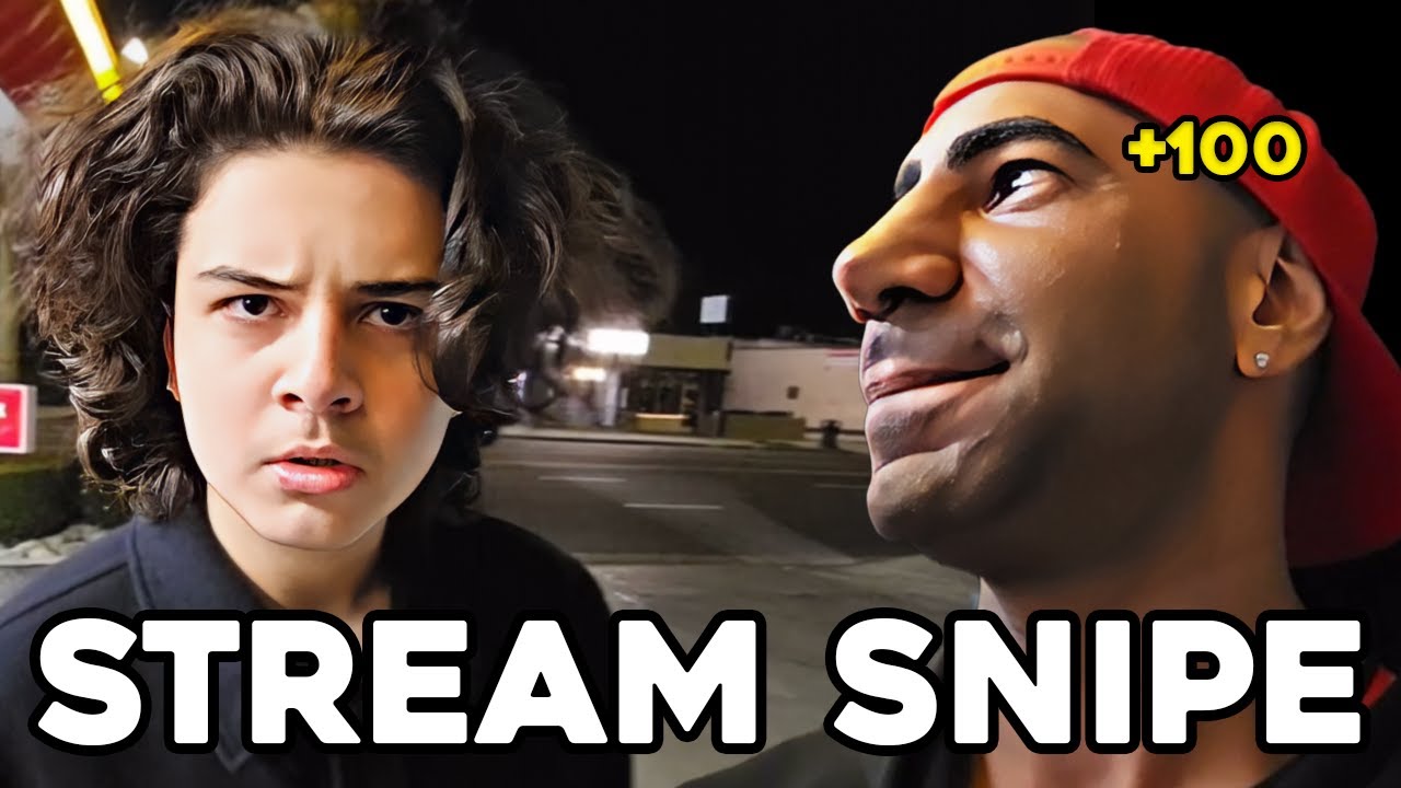 Matan Stream Snipes Fousey AGAIN - YouTube