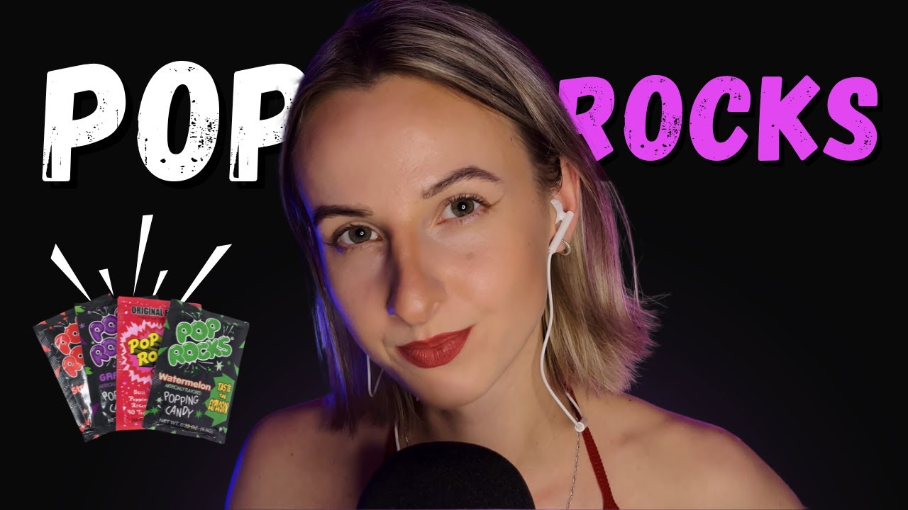 4K ASMR | Pop Rocks Mouth Sounds (100% Sensitivity) - YouTube
