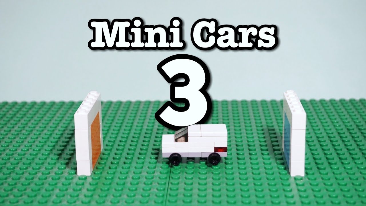 Lego Fast-Build: Mini Cars 3 - YouTube