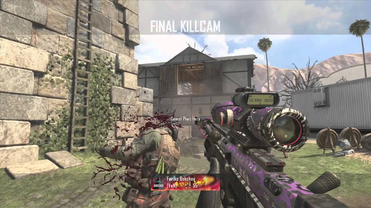 Trickshot On Every Map Part 1 BO2 (CUSTOM GAME) - YouTube
