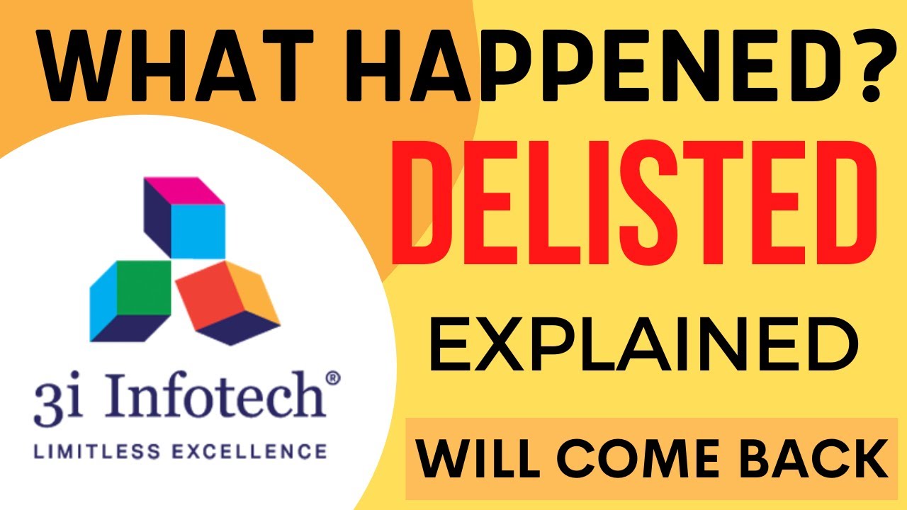 3i INFOTECH Share Delisting | 3i INFOTECH Stock Relisting Analysis | 3i ...