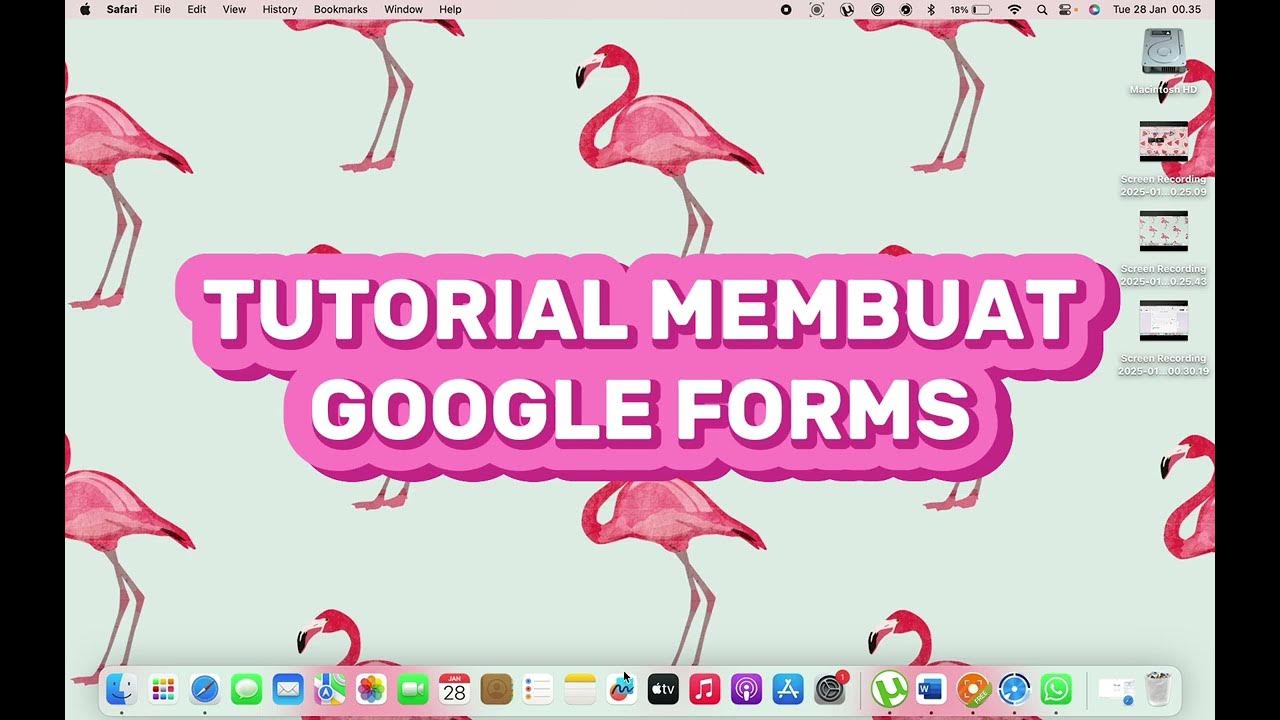 Tutorial Membuat Google Forms - YouTube