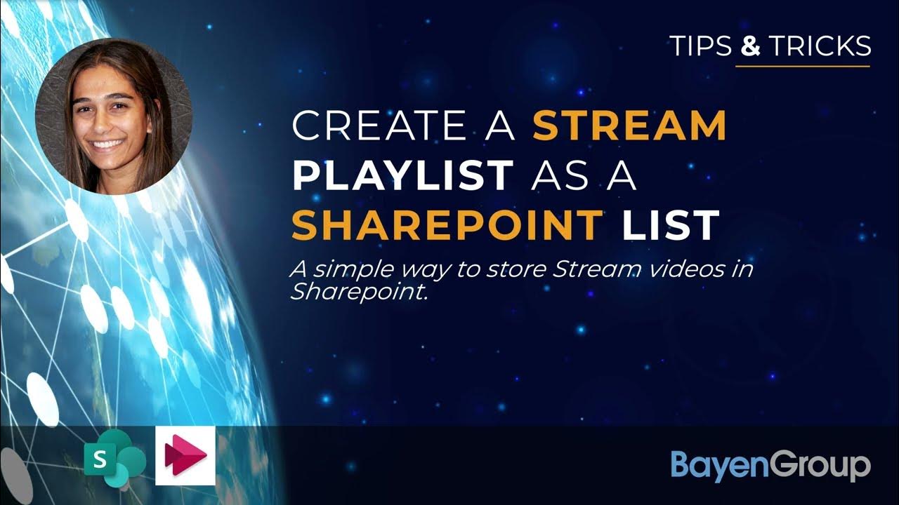 Stream Playlists in SharePoint Lists - YouTube