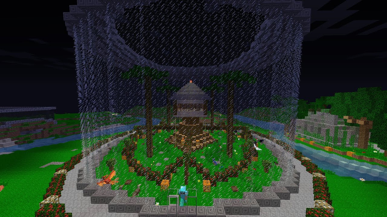 Xây lồng chim siêu toa trong minecraft (Build a big birdcage) - YouTube