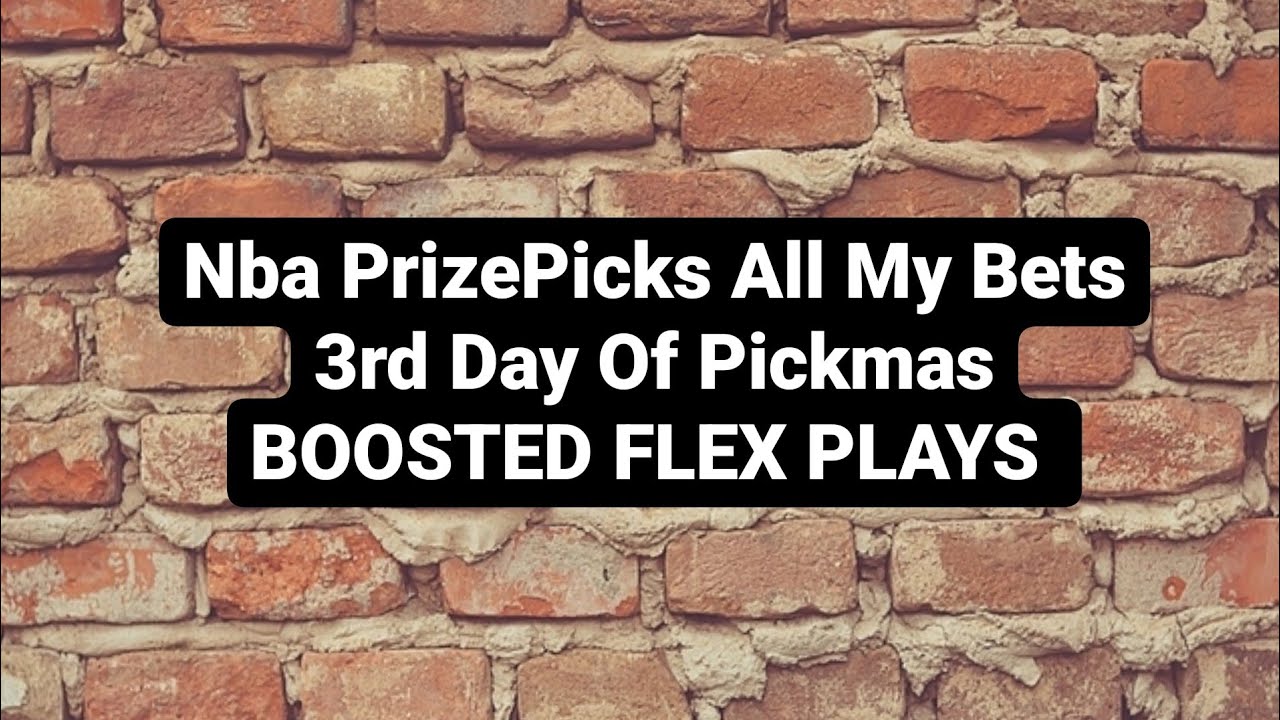 Nba PrizePicks | ALL My Bets On the 3rd Day Of Pickmas - YouTube