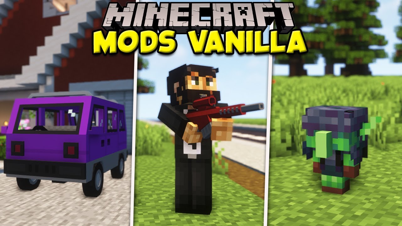 TOP 5 MELHORES MODS VANILLA PARA O MINECRAFT | MrCrayfish's Mods ...