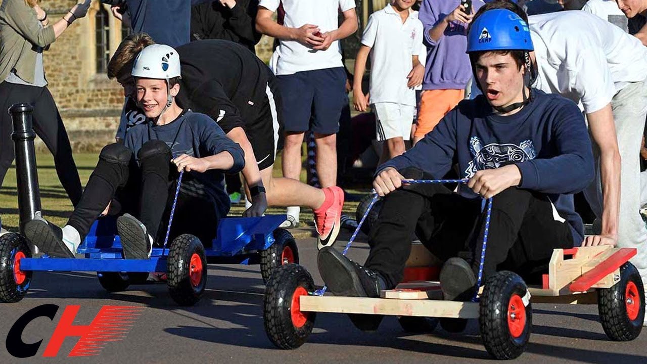 Inter-House Pushkart Derby - YouTube