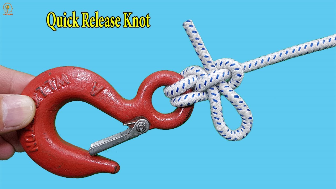 How to tie different knot - The two most commonly used knots in daily ...