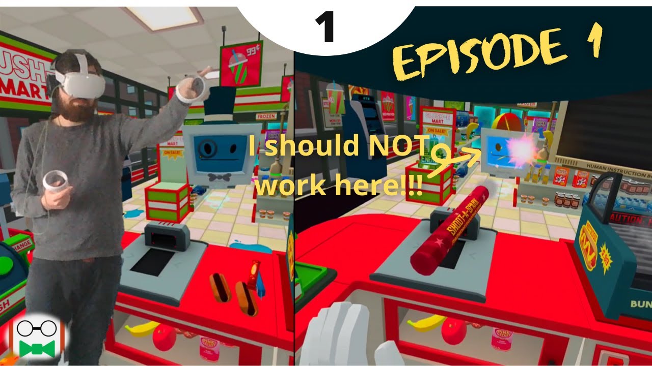 Oculus Quest 2: Episode 1: Job Simulator!! - YouTube