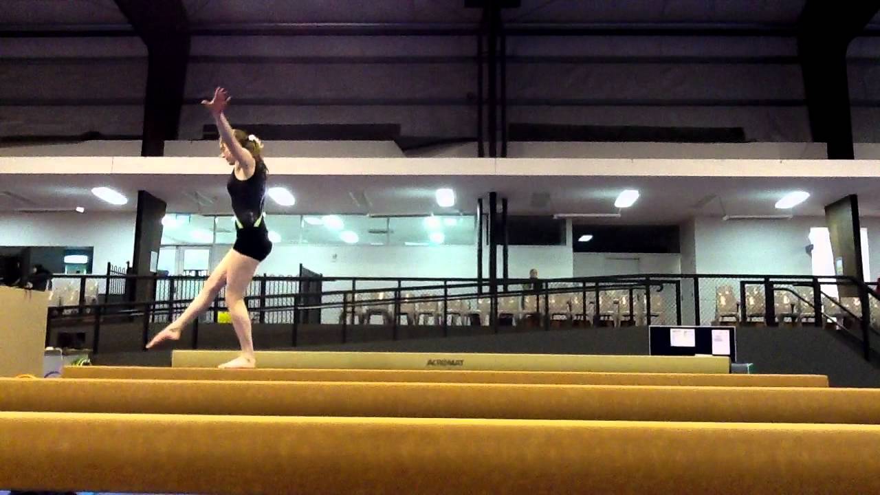 National Level 3 Beam Routine 2011 2012 - YouTube