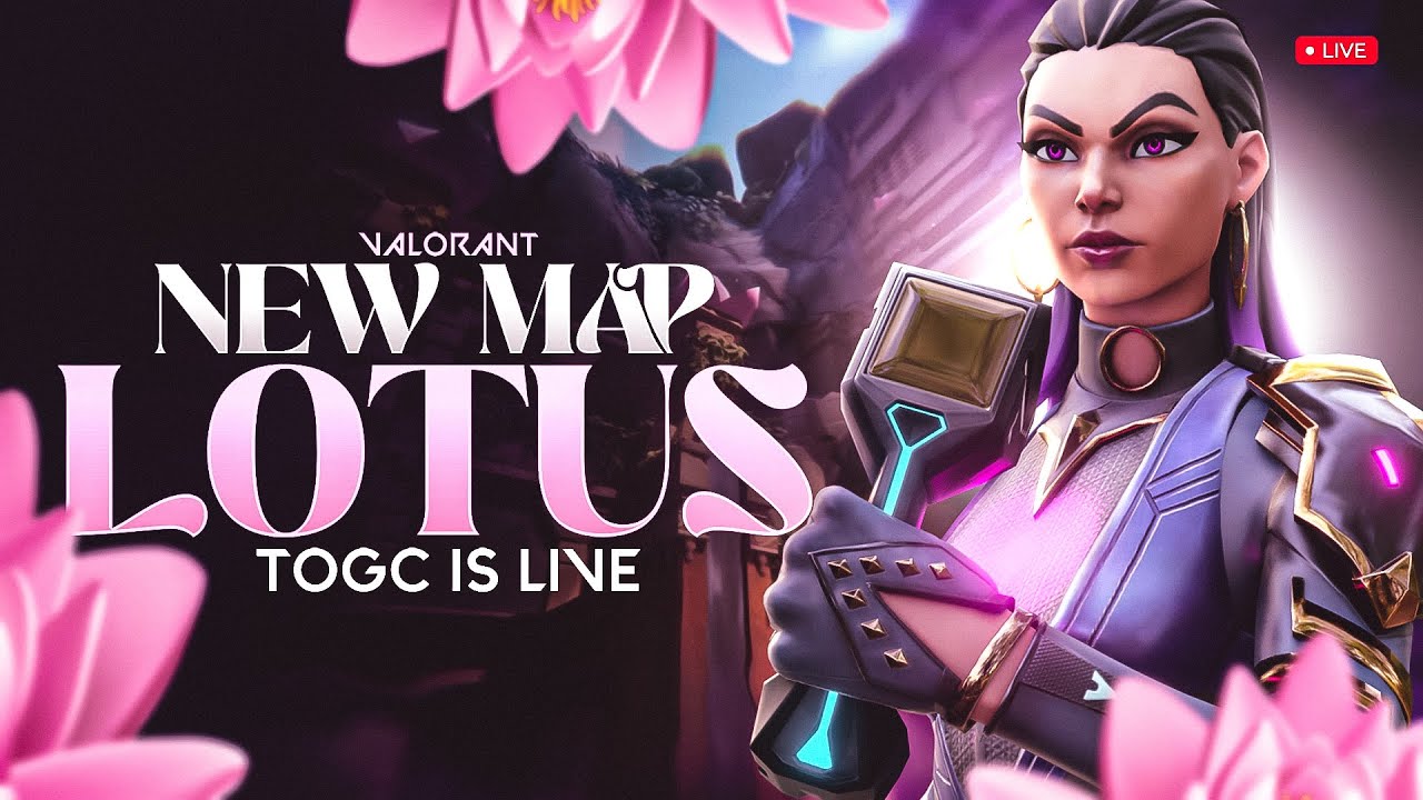 Lotus map is here | Valorant Live stream | Lotus Map Live stream ...