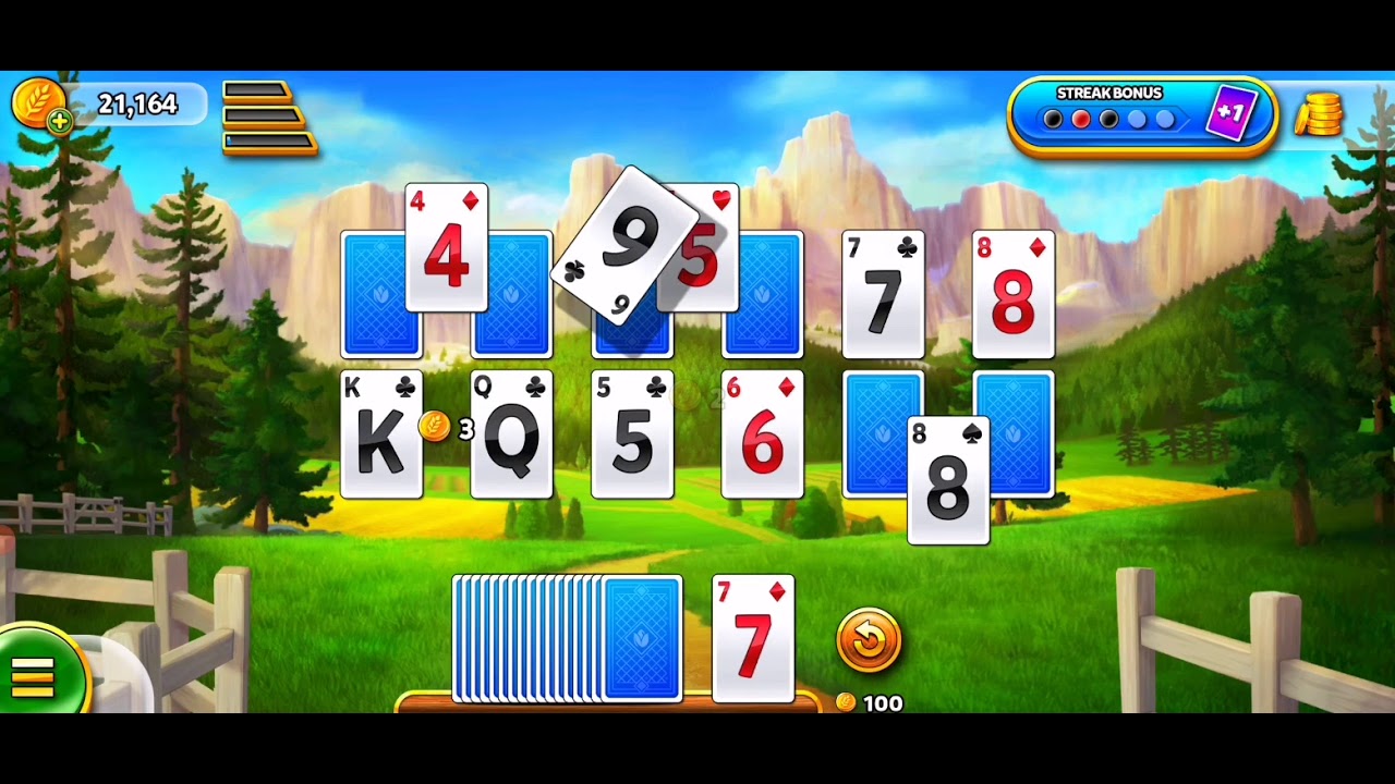 Solitaire Grand Harvest Gameplay level 1-8 #solitairegrandharvest - YouTube