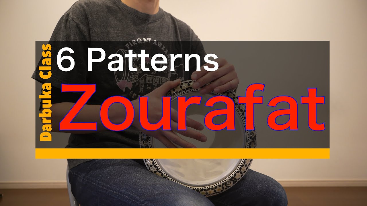 6 Zourafat (13/8 Arabic Rhythm) Patterns - YouTube