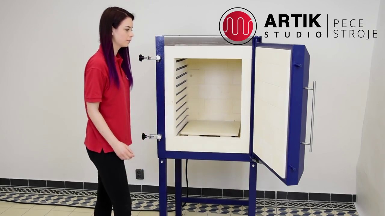 Keramická pec Kittec CL a CT, komorová pec na keramiku - YouTube