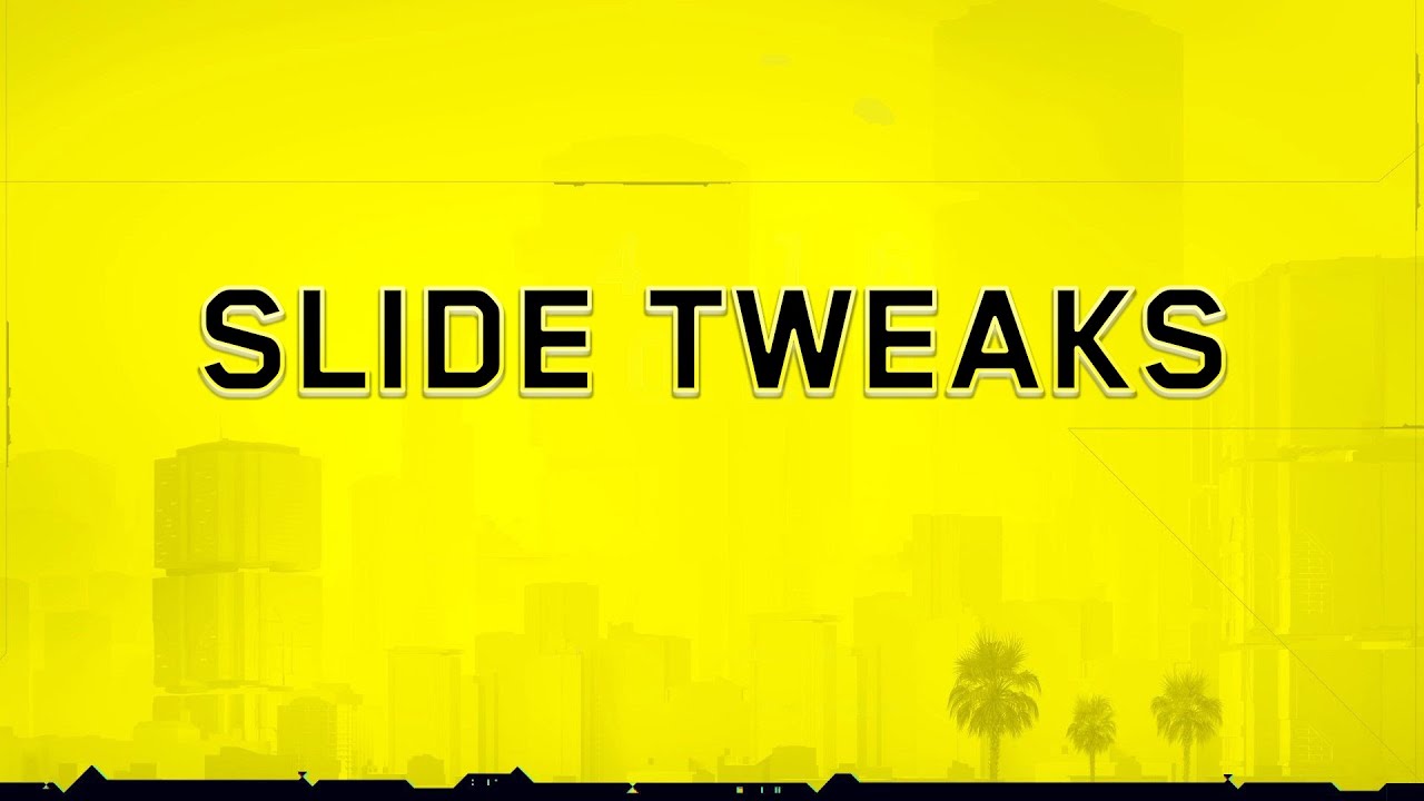 Slide Tweaks - YouTube