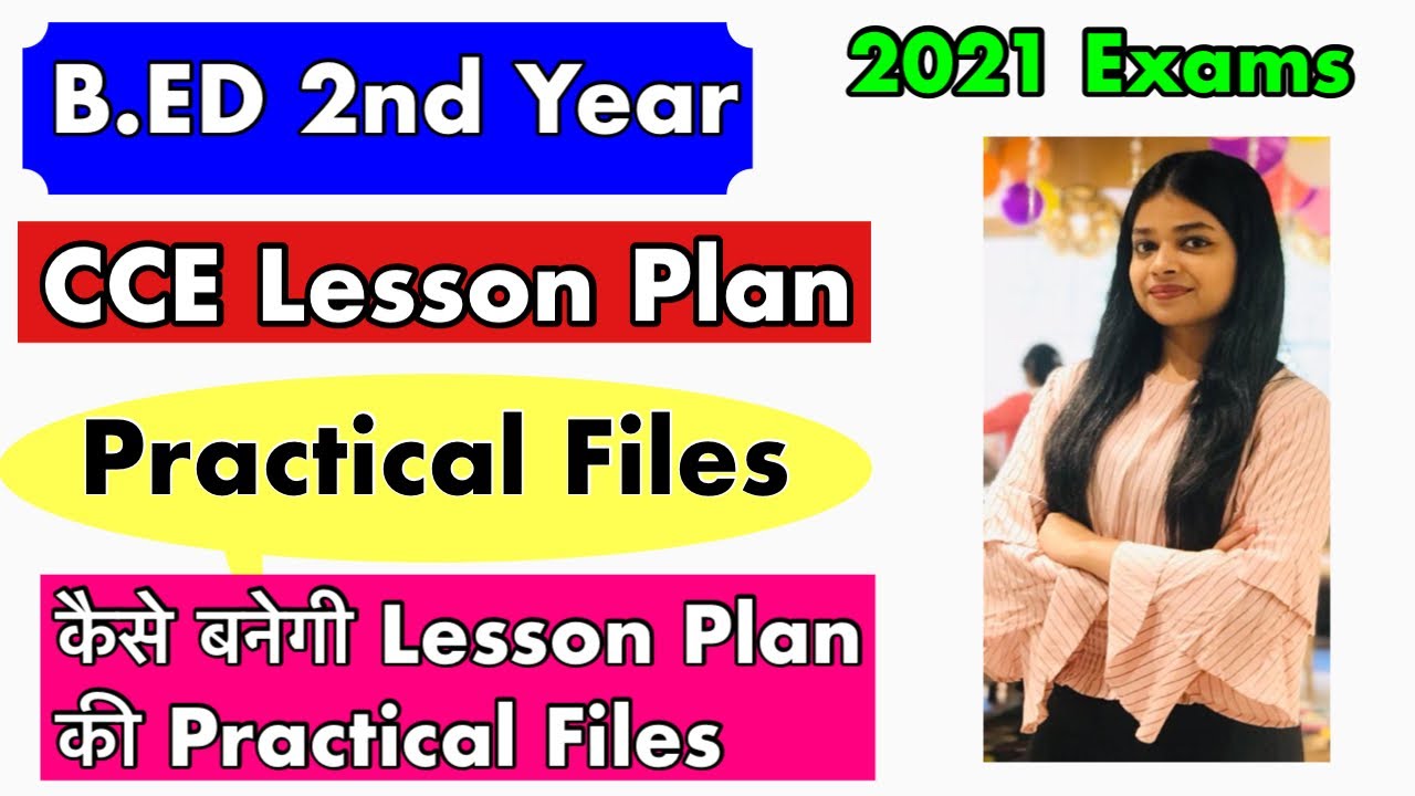 Lesson Plan Practical File|| CCE MICRO LESSON PLAN | B.ED 2nd YEAR ...