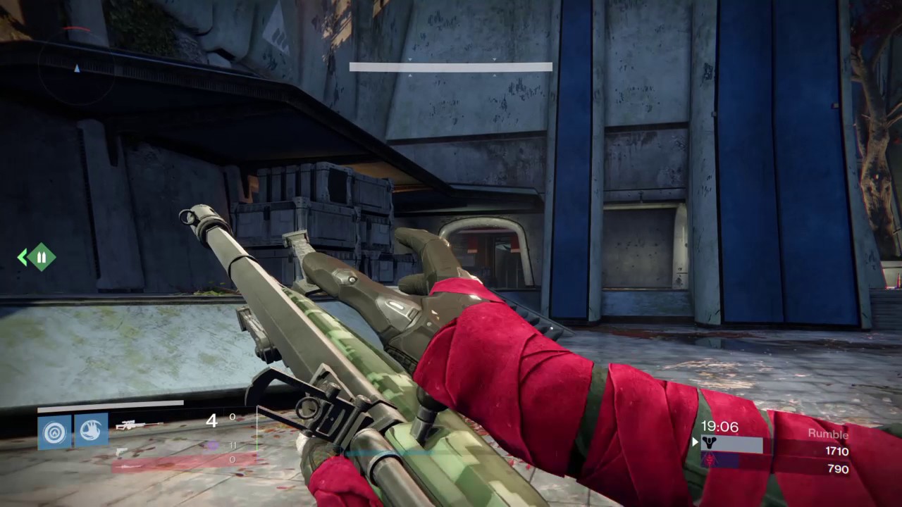 Playing Destiny / My First No Land Beyond 1v1 - YouTube