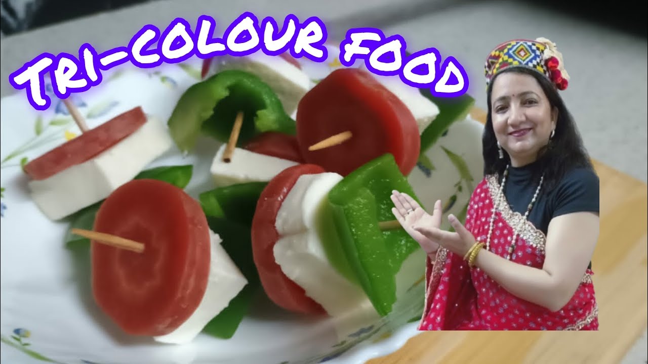 Tri colour food recipe.... - YouTube