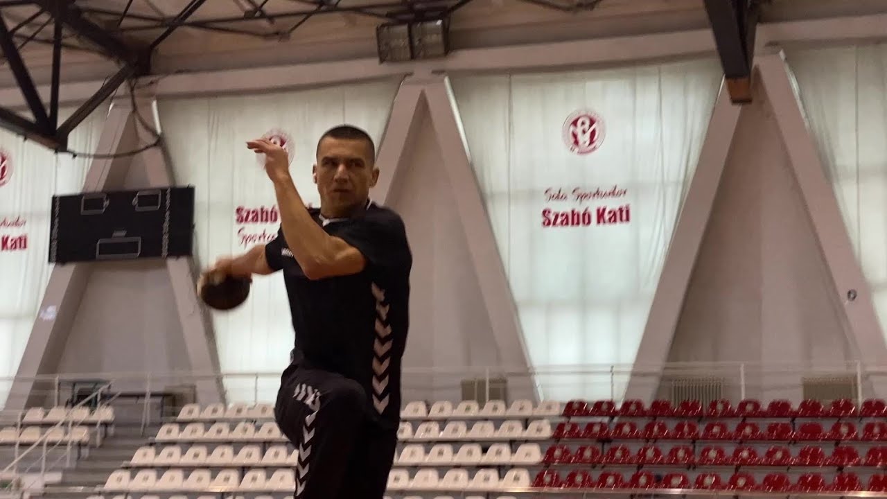 Handball Jump shot: in length vs in height #11 - YouTube