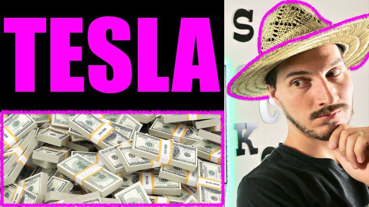 How Much Money I Have In Tesla Stock Plus Cost Basis Shown - YouTube