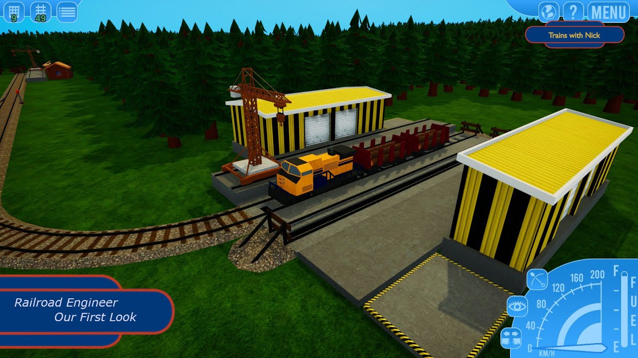 Railroad Engineer - Our First Look - YouTube