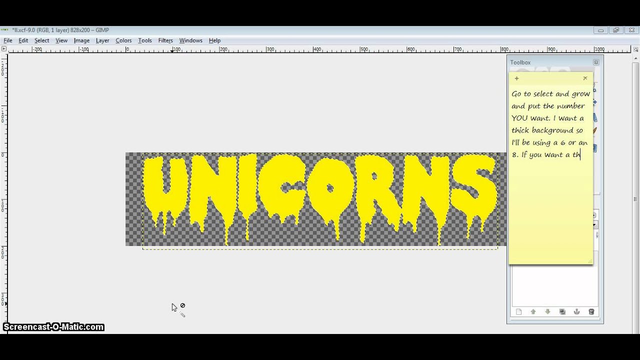 How to make an outline of a picture - GIMP tutorial - YouTube