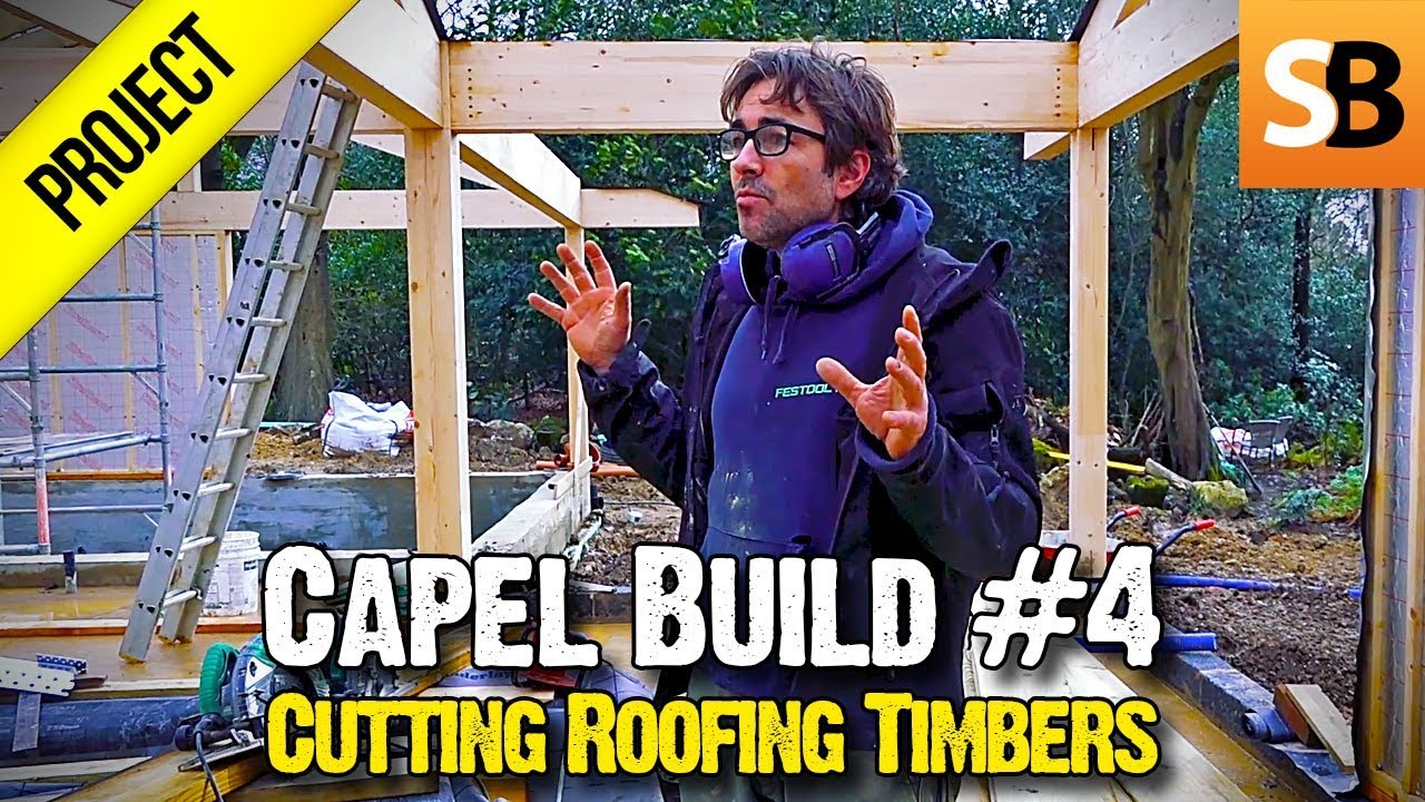 Cutting the Roofing Timbers - Capel #4 - YouTube