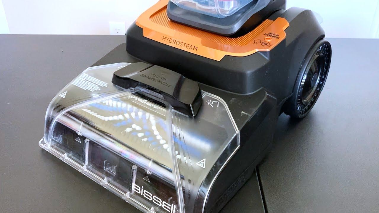 BISSELL Revolution Hydrosteam Upright Carpet Cleaner 4123 | Demo and ...