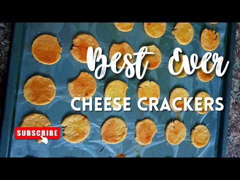 Cheese Crackers/ Homemade Cheez-its - YouTube