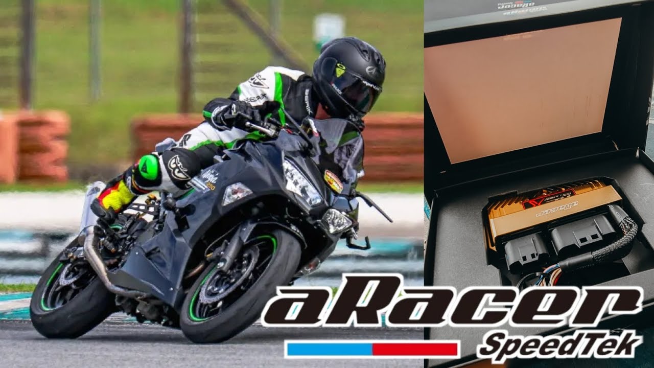 Self tuning Kawasaki Ninja 250 + Aracer Super X - YouTube