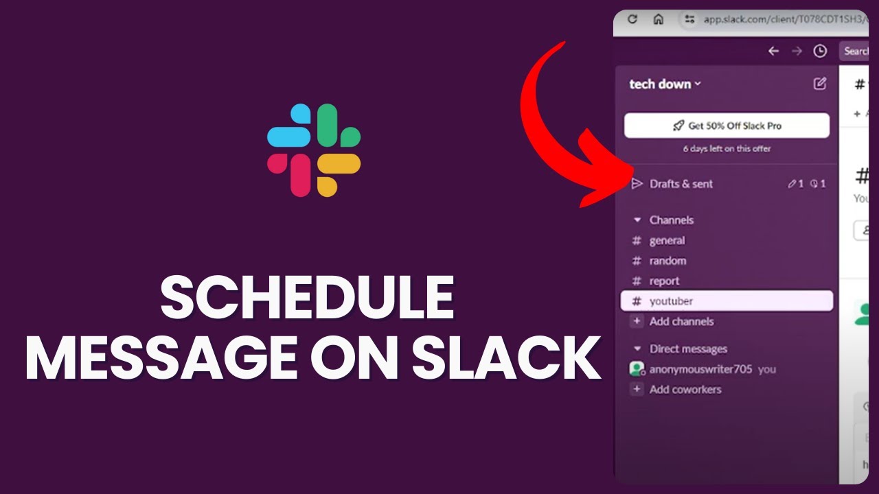 How to Schedule Message on Slack in 2024? - YouTube