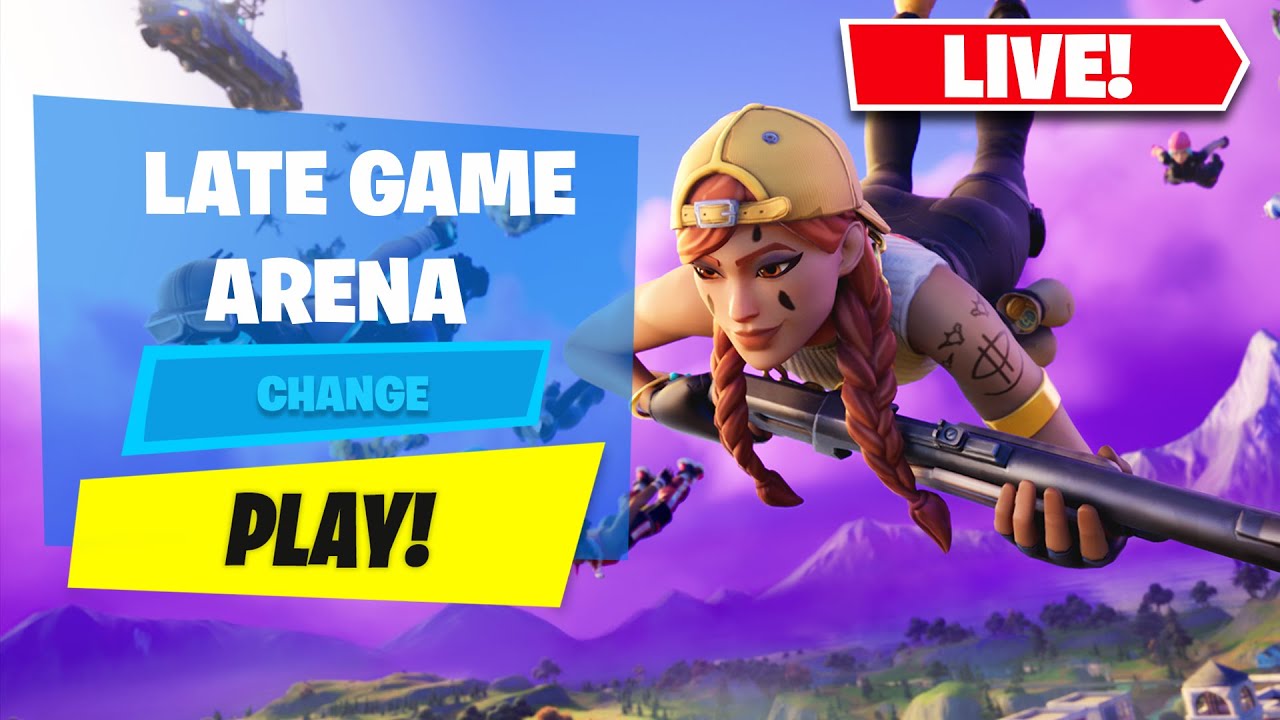 🔴 FORTNITE LATE GAME ARENA CUSTOMS LIVE! SCRIMS/GAMES LIVE With Viewers ...