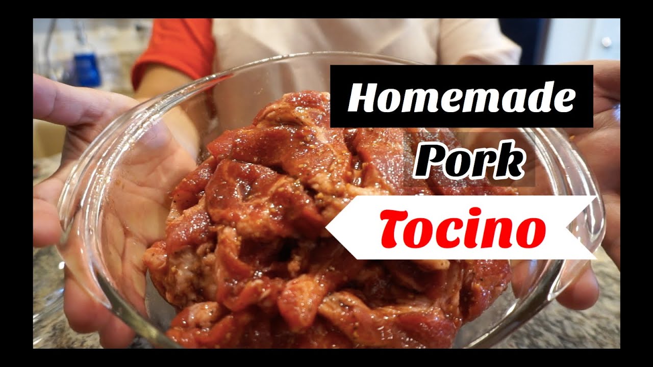 Homemade Pork Tocino & Garlic Rice using Instapot | #CookWithMe - YouTube