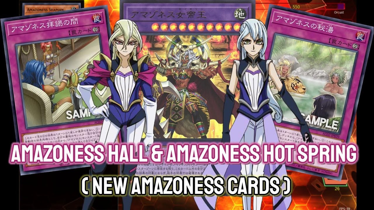 YGOPRO - Amazoness Hall & Amazoness Hot Spring | Testing Deck & New ...