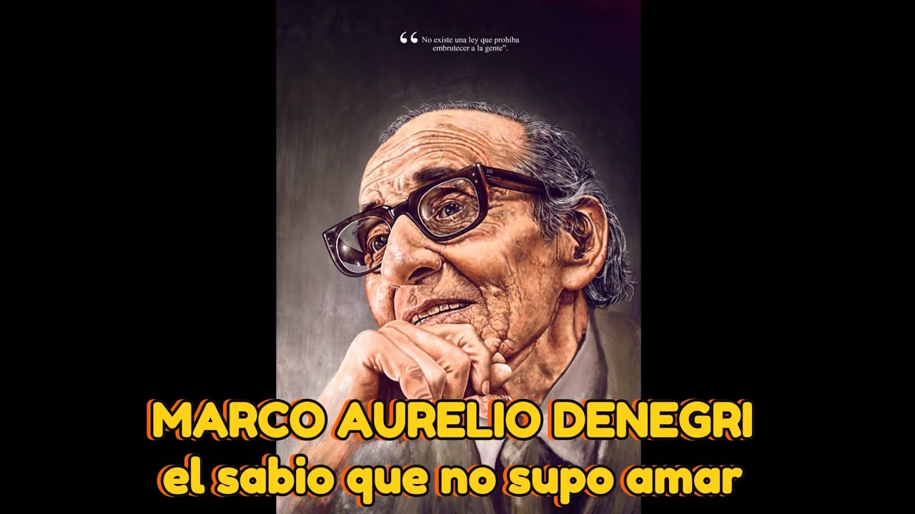 La vida de Marco Aurelio Denegri - YouTube