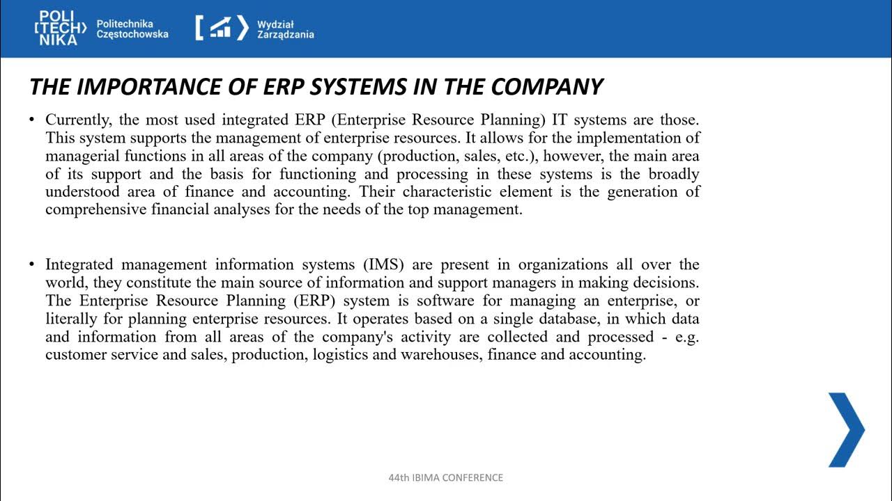 Fixed Assets Management supported by an ERP class IT system in ...
