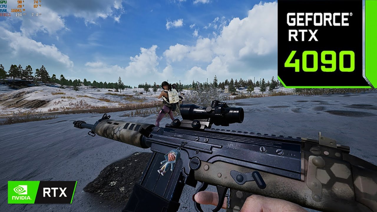 PUBG : RTX 4090 - i9 14900K ( 4K Max Settings ) - YouTube