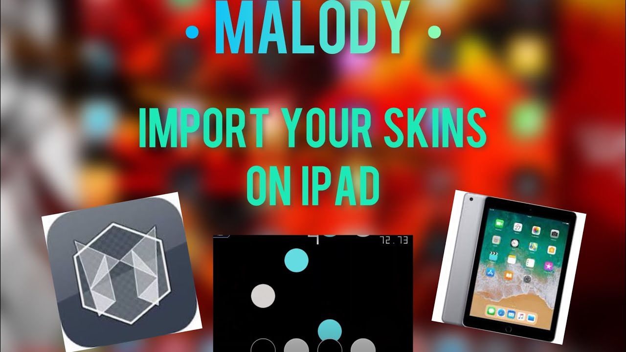How to import custom skins on IPAD! [Malody] - YouTube