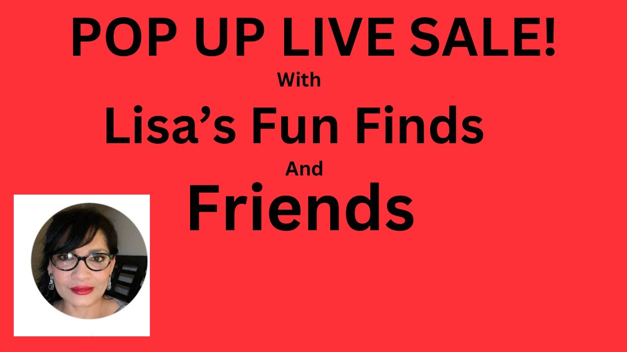 Thursday POP UP LiVE SALE! - YouTube