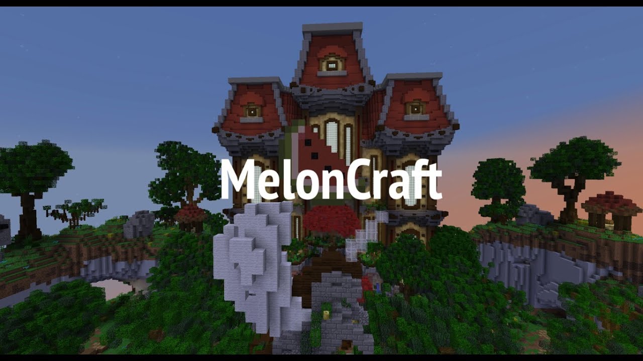 MelonCraft | Сервер Minecraft с мини играми - YouTube